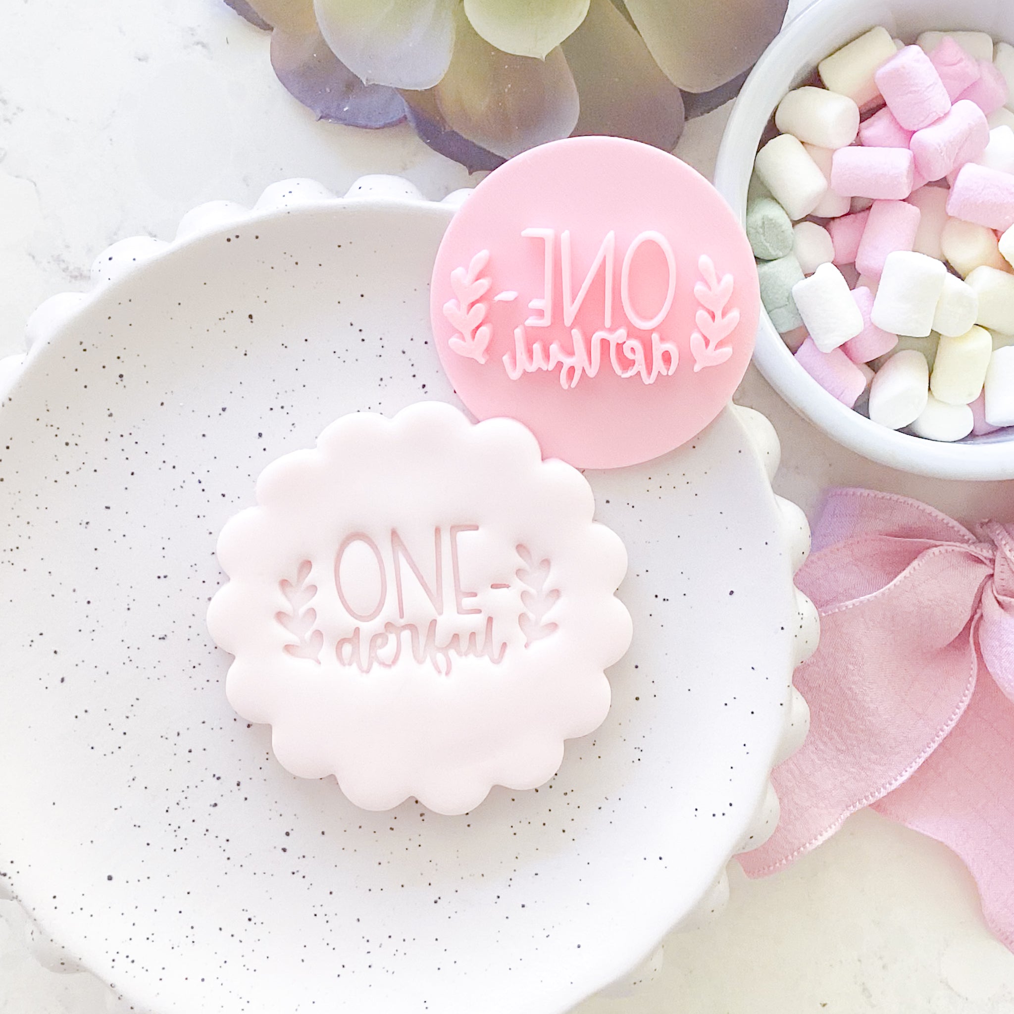 ONE-derful Fondant Stamp | Happy Cookie Cutters