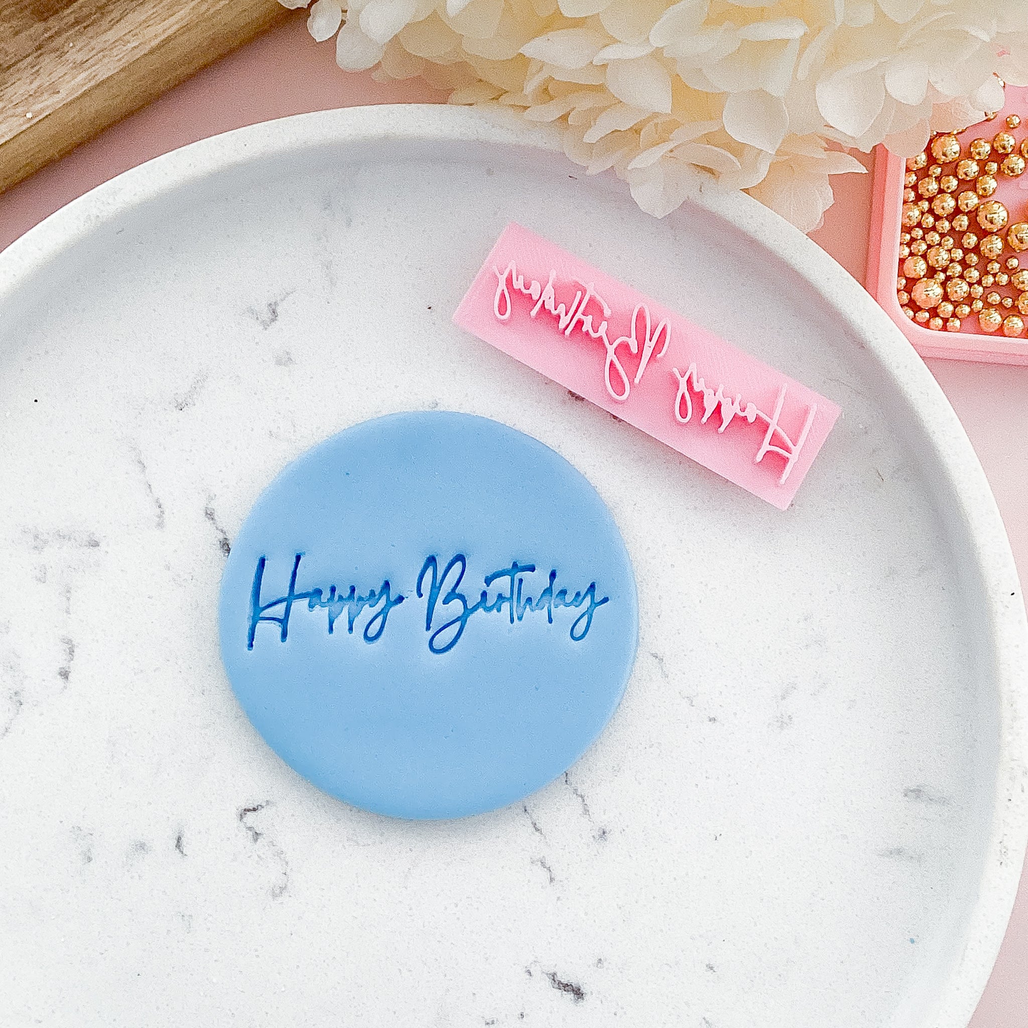 Happy Birthday - Occasion Stamp | Happy Cookie Cutters