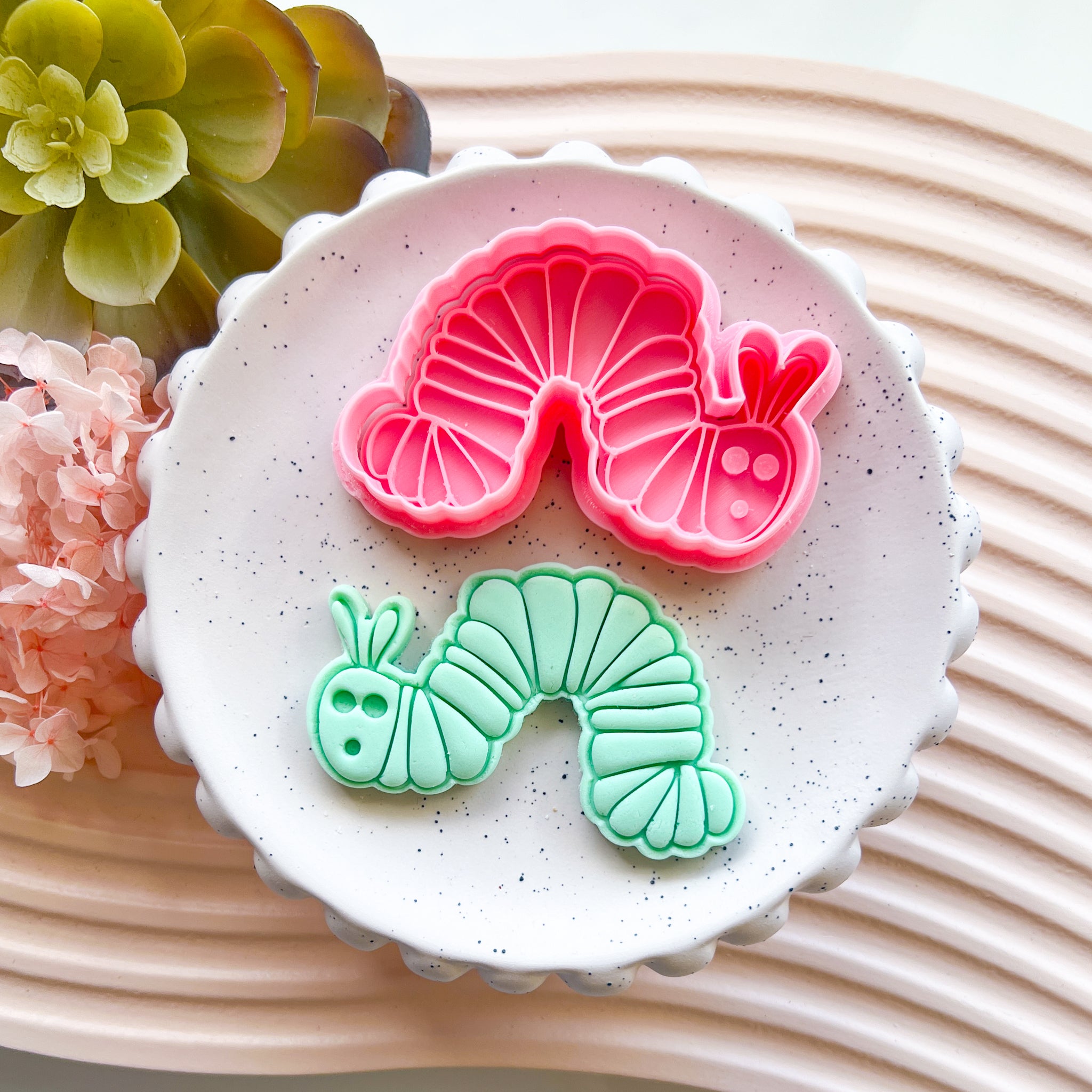 Hungry Caterpillar" - Cookie Cutter & Stamp | Baby Shower Cookie Cutter ...