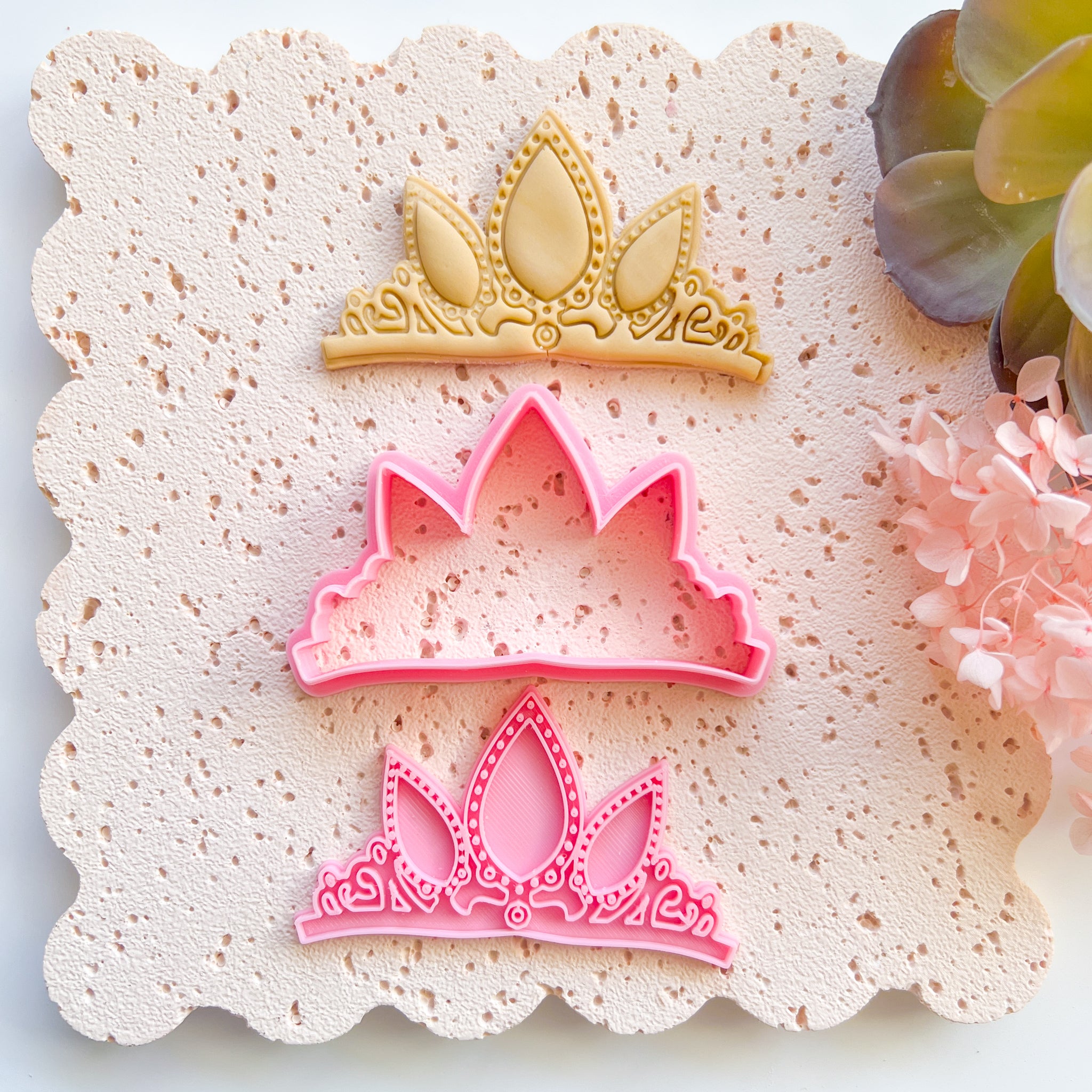 Tiara" - Cookie Cutter & Stamp Last One! | Cookie Cutter | Happy Cookie ...
