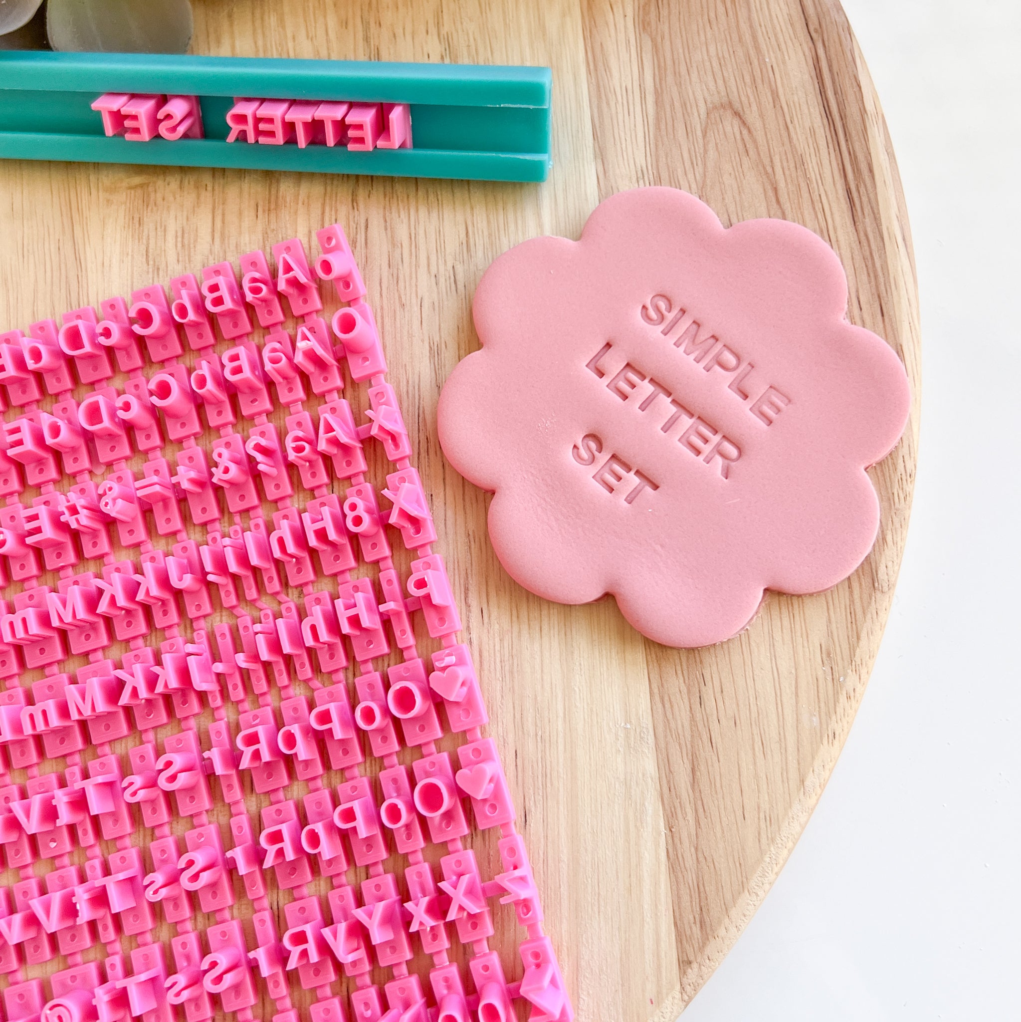 Simple Letter Set – Happy Cookie Cutters