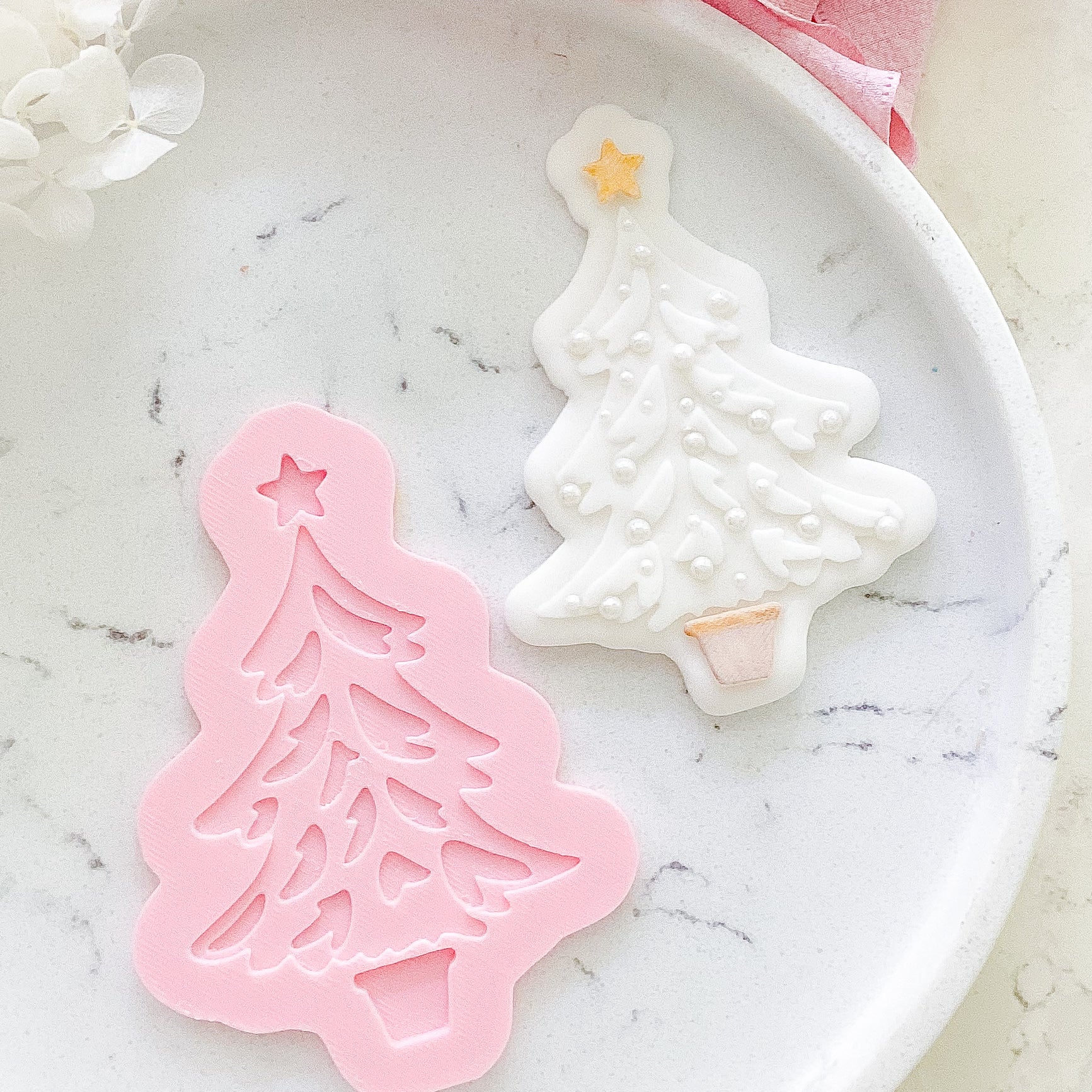 Merry Christmas" - Cutter & Stamp Set | Christmas Cookie Cutter | Happy ...