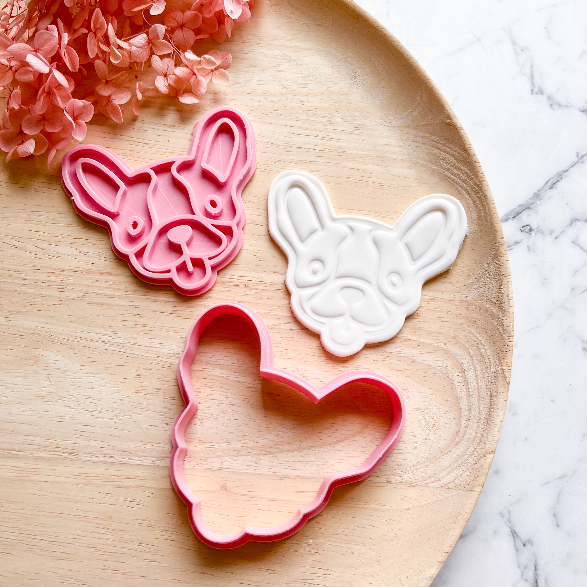 Frenchie Cookie Cutter & Stamp Last One! | Cookie Cutter | Happy Cookie ...